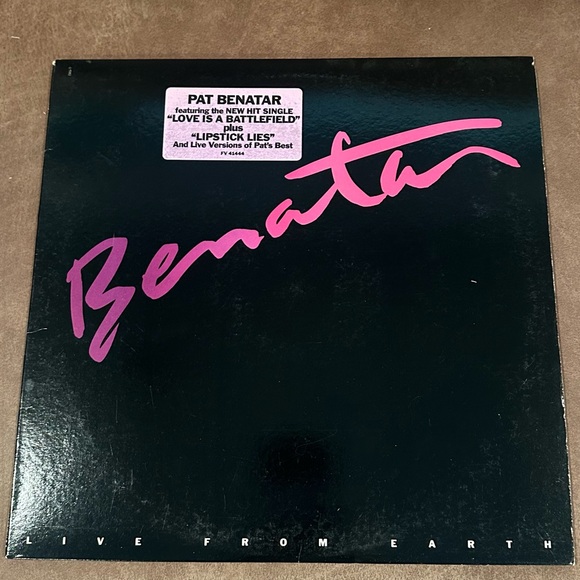 Media | Pat Benatar Live From Earth Vinyl Record | Poshmark